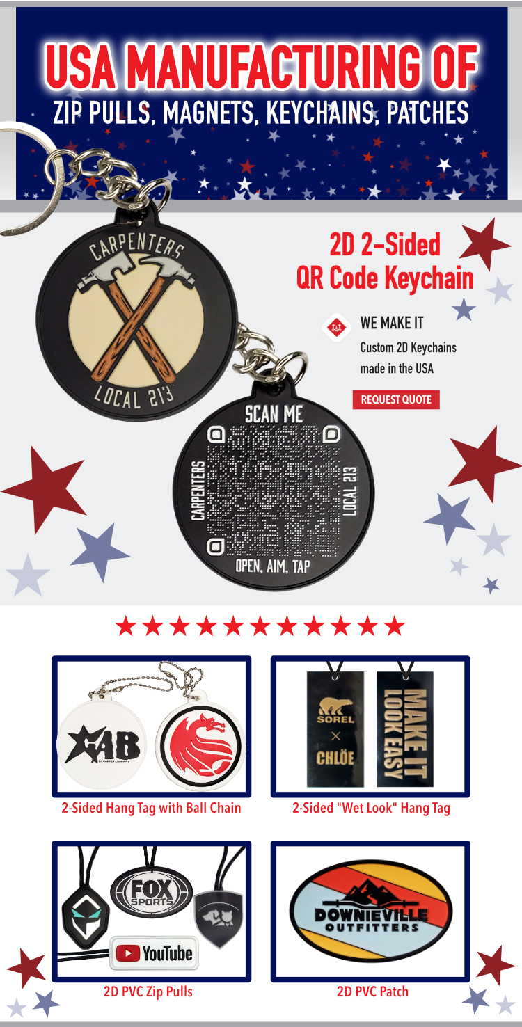 2D PVC Patches, 2D PVC Custom Labels, Custom PVC Patches with Velcro