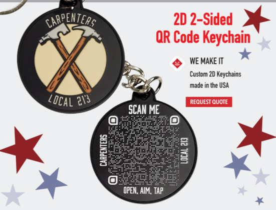 USA Made 2D Zip Pulls, Magnets, Keychains & Patches: Quality and ...