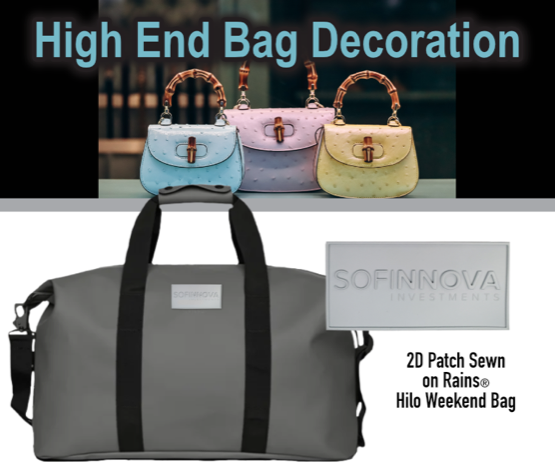High End Bag Decoration: Luxury Handbag Decorating with Custom Labels